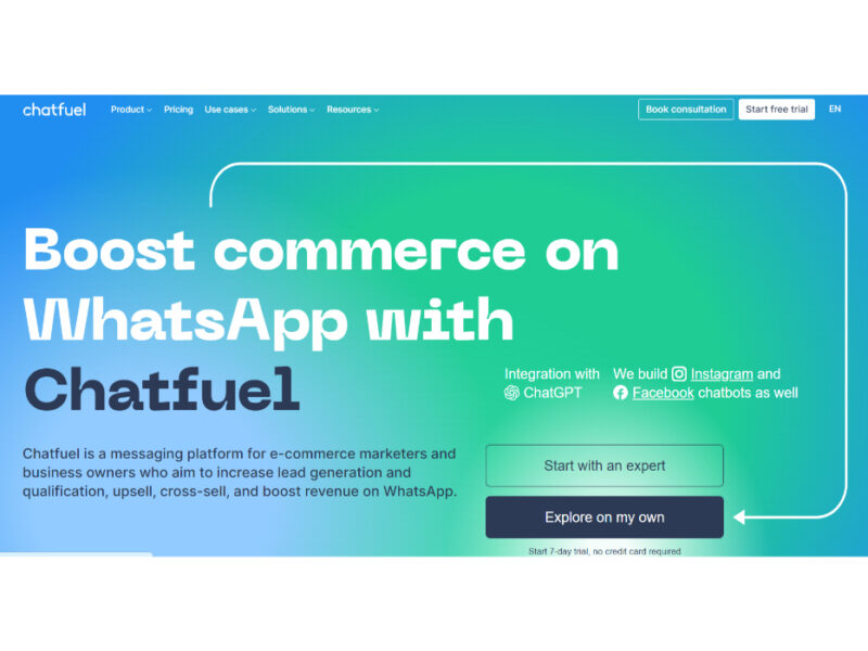 Chatfuel AI - FastPedia